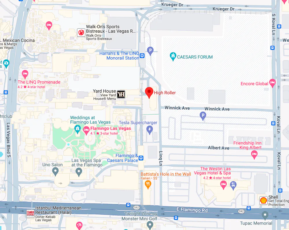 Linq Map Layout