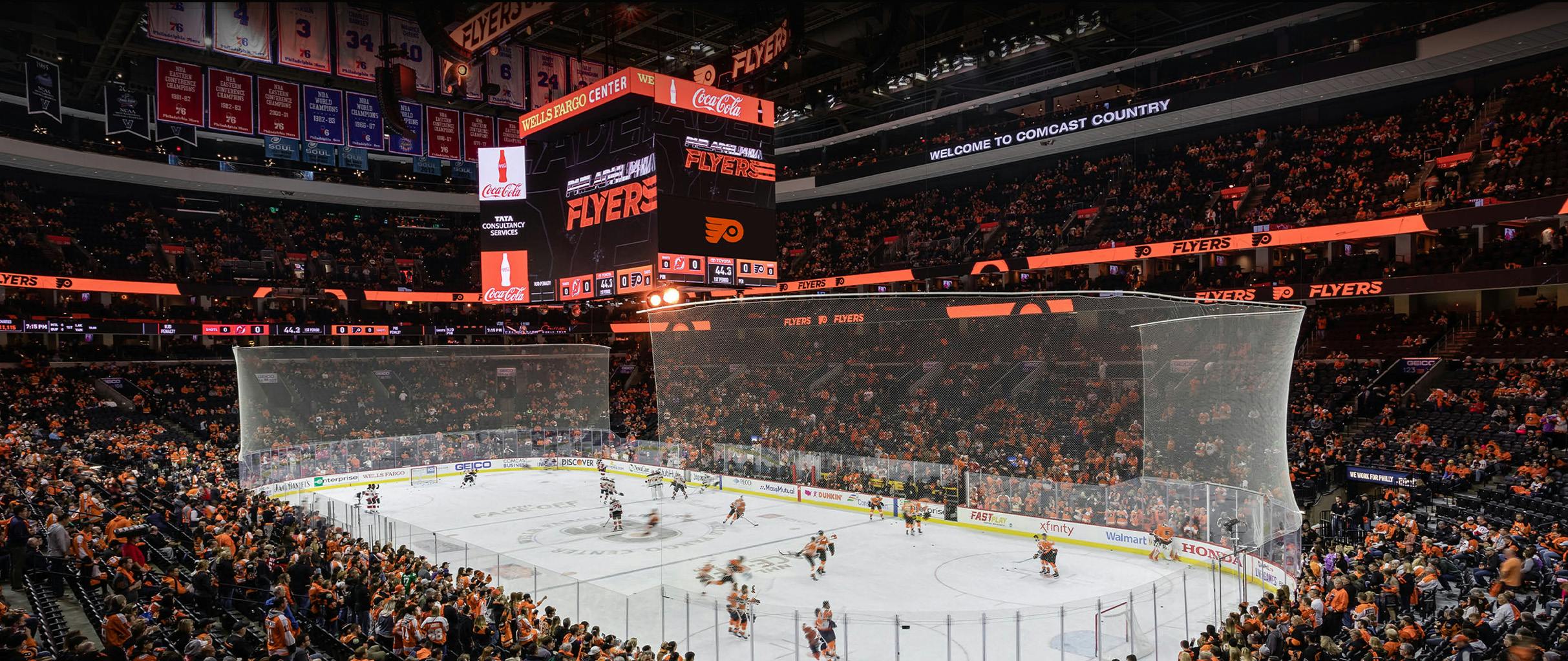 Wachovia Center Flyers Seating