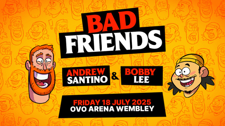 Bad Friends with Andrew Santino & Bobby Lee Tickets | Comedy in London ...
